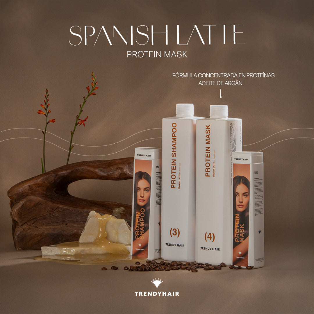 Spanish Latte Protein Mask 300ml – Trendy Hair